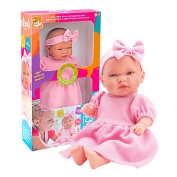 Boneca Bebe Amélia Fala Mais de 30 Frases - Bee Toys - Bonecas ...