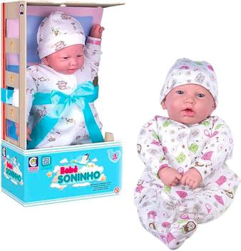 Boneca Bebe Soninho Reborn c/ Touca Recém Nascido - Cotiplas - Boneca Bebê - Magazine Luiza