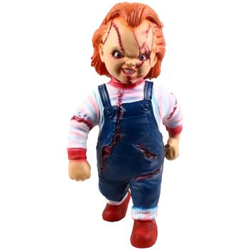 Boneca Chucky 45cm - Edição Mega Scale NECA com 3 Faces de Pizza ...