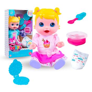 Boneca Come papinha babys colection comidinha + Acessórios - Super Toys ...