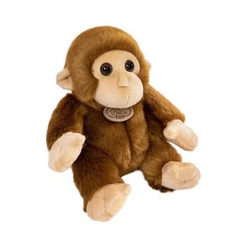 Boneca de Macaco de Pelúcia Realista (17-30cm) - Brinquedo Macio para ...