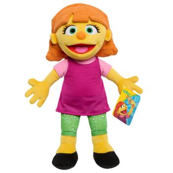 Boneca de Pelúcia Julia - Sesame Street Big Hugs - 45cm (18 Meses+ ...