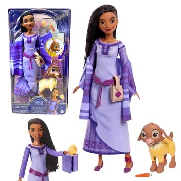 Boneca Disney Wish Asha de Rosas O Poder dos Desejos HPX25 - Bonecas ...