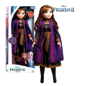 Boneca Gigante Anna 80cm - Frozen 2 Disney - Baby Brink - Nova Brink ...