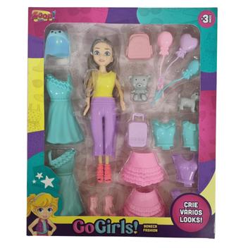 Boneca Go Girls Dress Up Com Acessórios Zoop Toys - Bonecas - Magazine ...