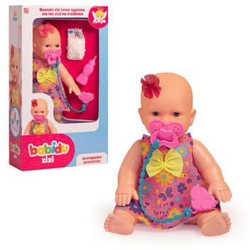 Boneca Infantil Babidu Xixi Anjo Brinquedos - Bonecas - Magazine Luiza