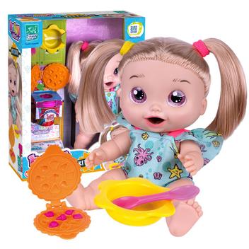 Boneca Infantil Baby Kitchen Come Faz Caquinha Com acessório - Super ...