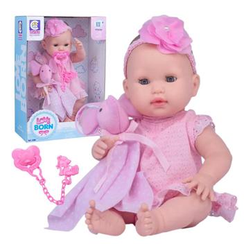Boneca Love Born Hora Da Naninha Fecha os Olhinhos Cotiplás - Bonecas ...