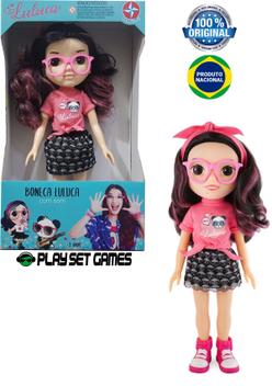 Boneca Luluca com Som 40cm - Estrela - Bonecas - Magazine Luiza