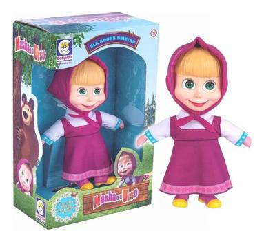 Boneca Marsha 23 Cm Da Masha E O Urso Brinquedo Cotiplás - Boneca Masha ...