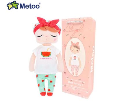Boneca Metoo Angela Frutas Melancia 34 Cm + Sacola Metoo - Original ...