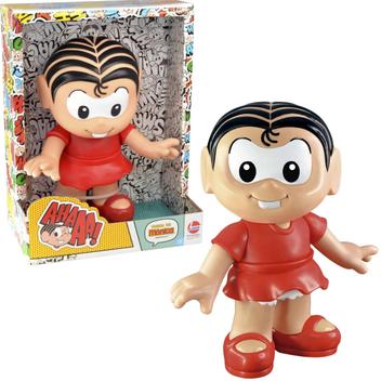 Boneca Mônica Grande 30cm em Vinil da Turma da Mônica Lider - Lider ...