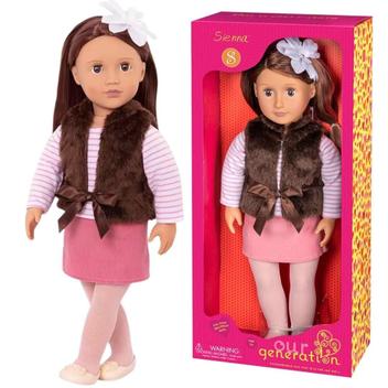 Boneca Our Generation Sienna Com Acessórios Infantil 46Cm - Candide - Bonecas - Magazine Luiza