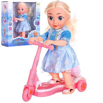 Boneca Patinadora Com Patinete Luzes e Som Brinquedo Menina - Atacarejo ...