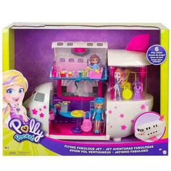 Boneca Polly Jato Privado da Polly GKL62 Mattel - Padrão - Boneca Polly ...