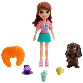Boneca Polly Pocket - Café Com Os Bichinhos - Mattel - Boneca Polly ...