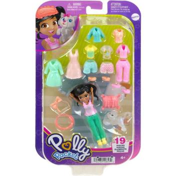 Boneca Polly Pocket Pacote da Moda Médio - Mattel - Boneca Polly Pocket ...