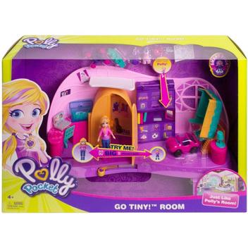 Boneca Polly Pocket Quarto Transformável - FRY98 - Mattel - Boneca ...