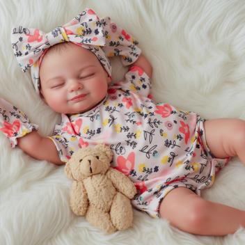 Boneca Reborn BABESIDE Skylar 43cm - Realista com Caixa - Boneca Reborn ...