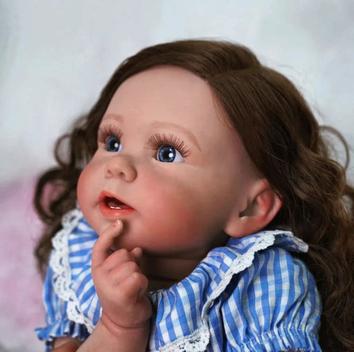 Boneca Reborn Corpo de Silicone New Happy Realista Reborn ...