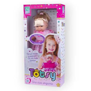 Boneca totsy com cabelo frases - super toys - Bonecas - Magazine Luiza