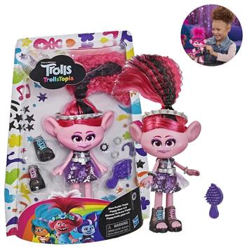 Boneca Trolls Poppy Rock Trolls Estilo Glam Trollstopia com Acessórios ...