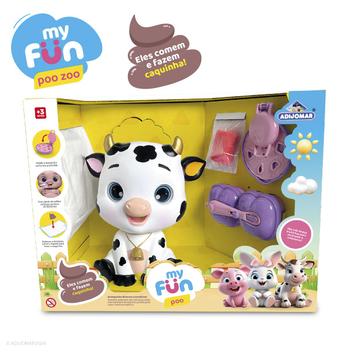 Boneca Vaquinha My Fon Poo Pets Interativa Com Acessórios - Adijomar ...