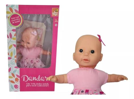 Bonecas Infantis Dandara Chuca Rosa Para Crianças Meninas - bee toys ...