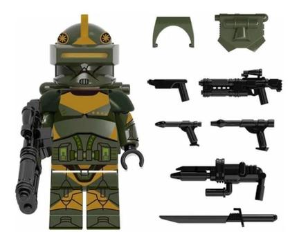 Boneco 3291St Forest Clone Trooper Blocos Montar Star Wars - Mega Block ...