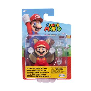 Boneco Articulado Mario Esquilo Voador de 6cm - Super Mario ...