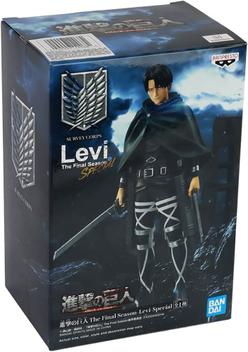 Boneco attack on titan the final season levi - Bandai - Colecionáveis ...