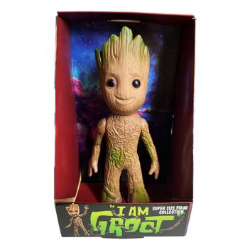 Boneco Baby Groot Grande 27cm na Caixa Guardiões Da Galaxia - Super ...