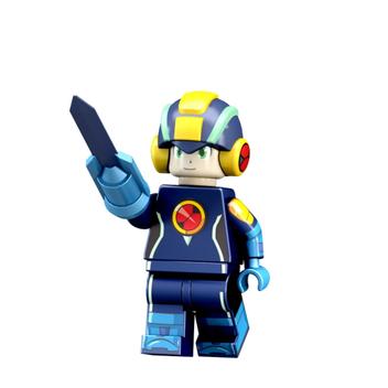 Boneco Bloco de Montar DR. Tong Mega Man Star Force Rockman - Chinesa ...