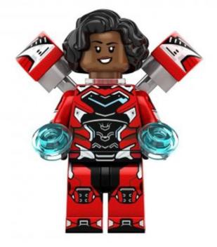 Boneco Blocos De Montar Coração De Ferro Wakanda Forever - Mega Block ...