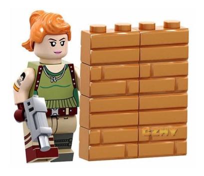 Boneco Blocos De Montar Deafult Skin Nro 3 Fortnite - Mega Block Toys ...
