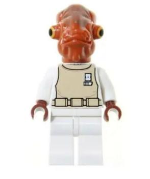 Boneco Blocos De Montar General Ackbar Star Wars - Mega Block Toys ...