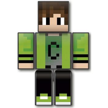 Boneco Cadres 35CM Minecraft Turma do Problems Articulado - ALGAZARRA ...