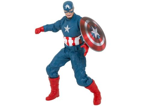 Boneco Capitão América Marvel Revolution - Mimo 50cm - Mimo Toys - Bonecos - Magazine Luiza