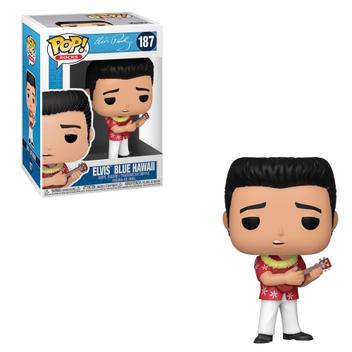 Boneco colecionável Funko Pop! Rocks Elvis Blue Havaí - Funko ...