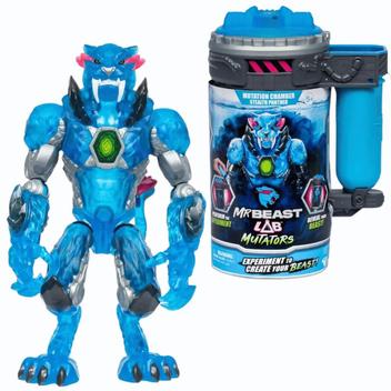 Boneco Colecionável Mrbeast Lab Mutators Pantera Furtiva - Candide ...