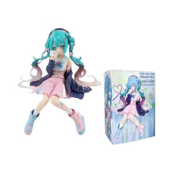 Boneco De Ação Em PVC Da Cantora Virtual Kawaii Miku, 14-19cm, Estátua ...