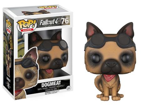 Boneco de ação Funko Pop Games Fallout 4-Dogmeat 9,5 cm - Funko ...