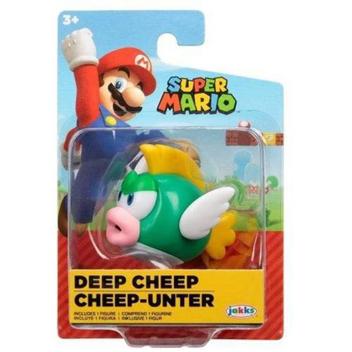 Boneco de Ação Super Mario Deep Cheep - 6,35 cm - Bonecos - Magazine Luiza