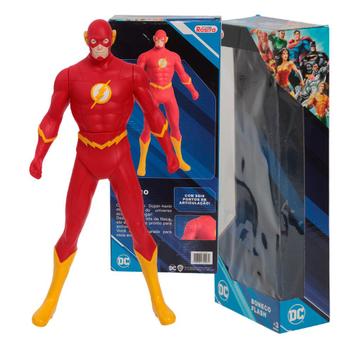 Boneco De Ação The Flash 45cm Articulado 1097 - Nova Brink - Boneco ...