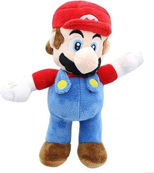Boneco de Pelúcia Super Mario Roxo - 15cm - Pelúcia - Magazine Luiza