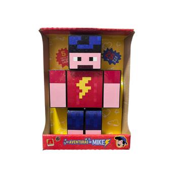 Boneco do Mike Aventura Minecraft em 25 cm - Algazarra - Bonecos ...