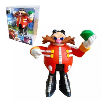 Boneco Dr. Eggman Fandom Box Colecionavel Turma do Sonic - Lider ...