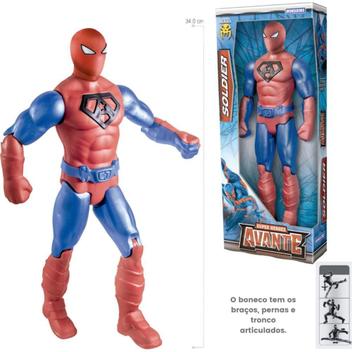 Boneco e Personagem Soldier Supheroes Avante 40CM - Brinquemix ...