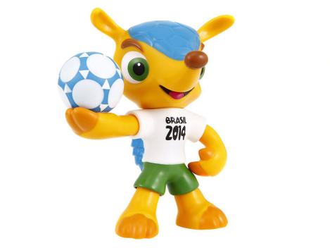 Boneco Fuleco 13cm - Grow - FIFA - Bonecos - Magazine Luiza