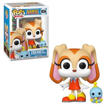 Boneco Funko Pop! & Buddy Sonic the Hedgehog Cream e Cheese - Funko ...